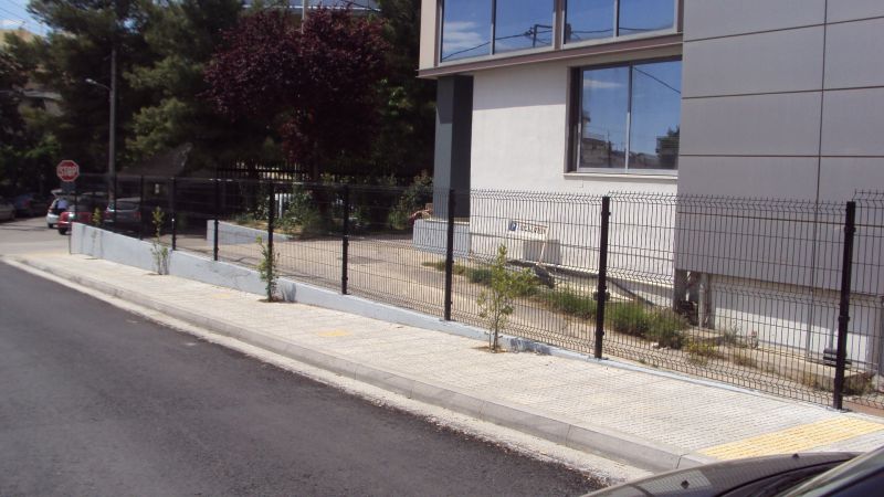 ΠΕΡΙΦΡΑΞΗ ΜΕ ΣΥΡΜΑΤΙΝΟ ΠΛΕΓΜΑ (ΤΥΠΟΥ ΠΑΝΕΛ) ΣΤΗΝ ΕΤΑΙΡΕΙΑ ''ANNA RISKA''